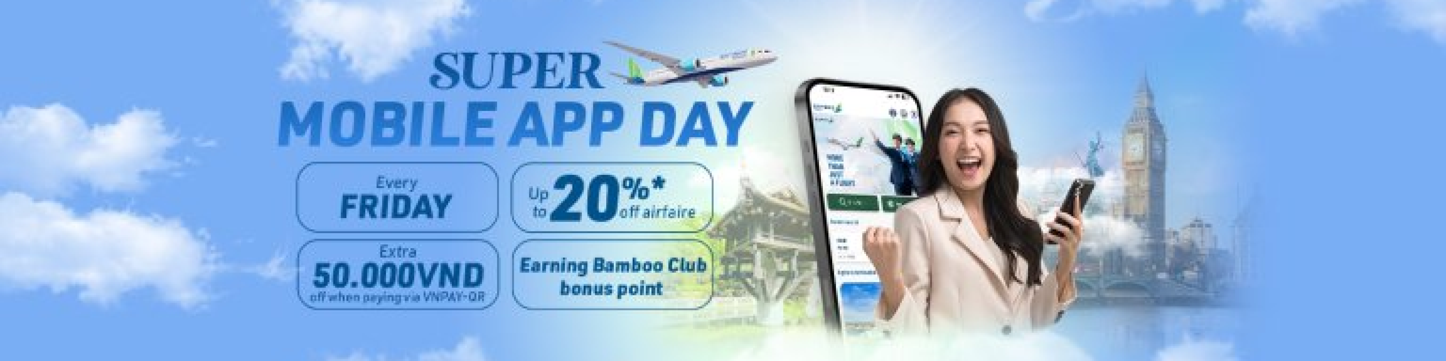 Super Mobile App Day - Bamboo Airways